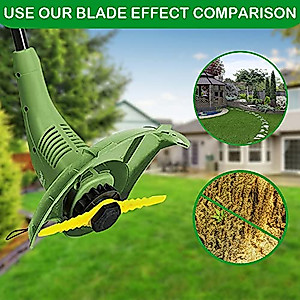 SB601RB-3Pack Replacement Blade Sharp Blade, Replacement Blades, Weed Wacker Blades Compatible with Electric/Trimmer/Edger Blade for SB600E, SB601E & SB602E, Yellow
