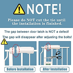 flower frail 57.5-62 Inch Extra Wide Baby Gates for Stairs Doorways Pressure Mount No Drill Dog Pet Gate Automatic Close Child Safety Gate for Toddler Kids Pets