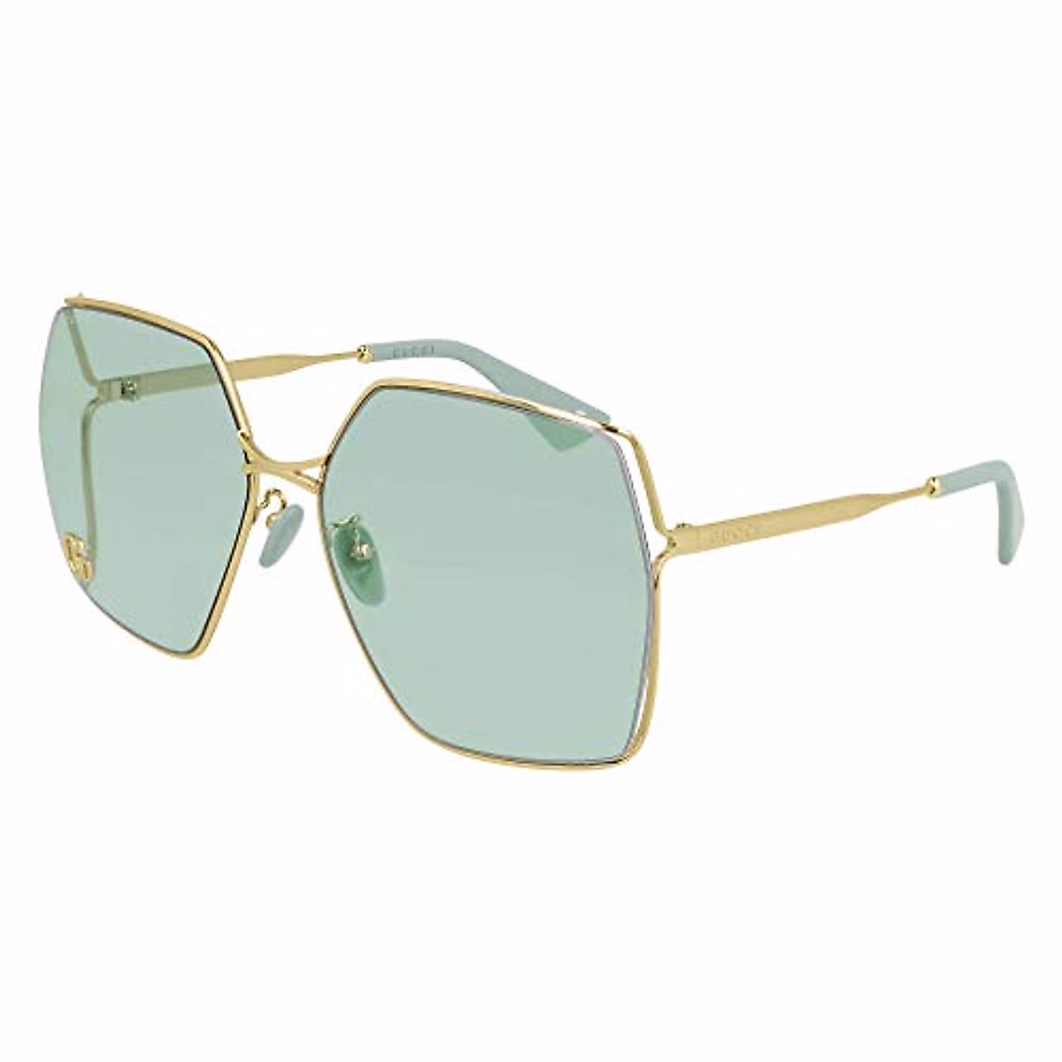 Gucci GG0817S Gold/Green 65/17/140 women Sunglasses