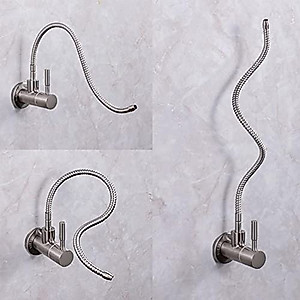 Kitchen Faucets for Reverse Osmosis Sink Water Filter Faucet Stainless Steel Wall Mount Faucet,40cm