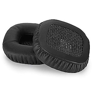 ASHATA Replacement Earpad Ear Pad Cushion for Marshall Major II, Replacement Ear Pads Cushion Kit 1 Pair Replacement Memory Soft Sponge Form Earphone Sleeve Earmuff Case(Black)