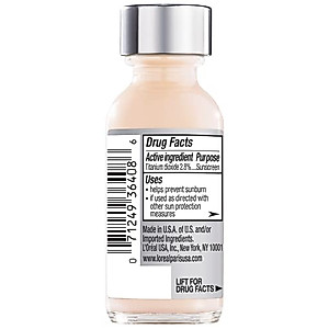 L'Oreal Paris Makeup True Match Super-Blendable Liquid Foundation, Fair Ivory C0.5, 1 Fl Oz, 1 Count