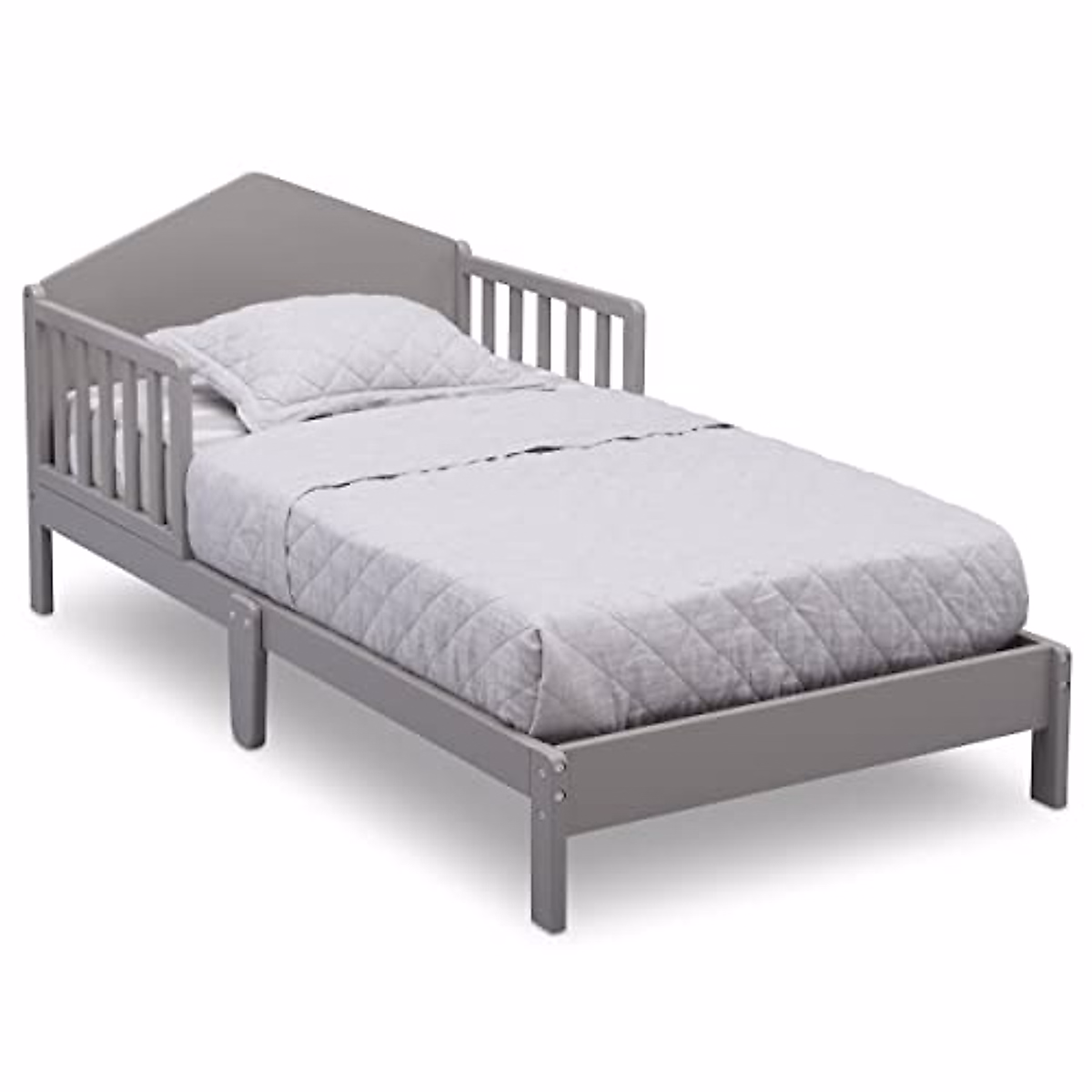 Delta Children Homestead Toddler Bed - Greenguard Gold Certified, Grey