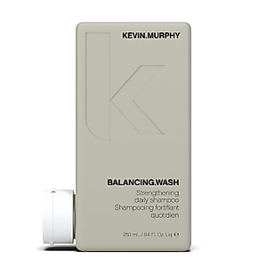 KEVIN.MURPHY BALANCING.WASH - Strengthening Daily Shampoo - For Normal & Oily Hair - Antioxidant Shampoo - Colour Safe Hair Care - Sulphate & Paraben Free - 250 mL / 8.4 fl oz