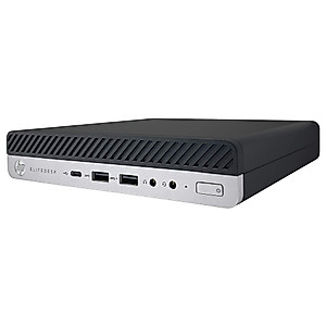 HP EliteDesk 800 G3 Mini Business Desktop - 7th Gen Intel Core i7-7700T Quad-Core Processor up to 3.80 GHz, 16GB Memory, 256GB SSD, Intel HD Graphics 630, Windows 10 Pro (Renewed)