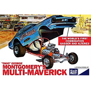 MPC Multi Maverick Funny Car 1:25 Scale Model Kit