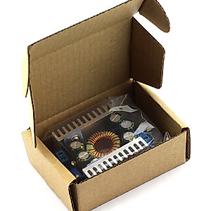 DZS Elec 12A DC-DC Step Down Buck Converter Low Ripple with Heat Sink 4.5V-30V to 0.8V-30V Vehicular Voltage Regulator