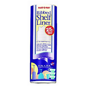 Warp Brothers, White 12x25' WHT Shelf Liner