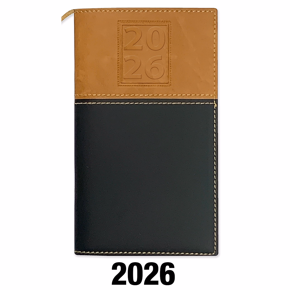 BookFactory 2023 Weekly Pocket Calendar / 2023 Calendar / 2023 Weekly Calendar / Weekly Planner Organizer - Calendar with Notepad (CAL-2023-POCKET(Organizer))