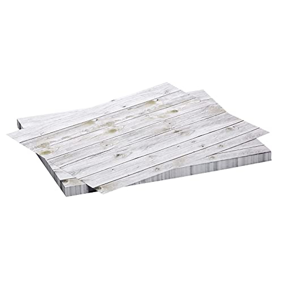 96 Sheets Rustic Wood Grain Stationery, Letter Writing Paper for Scrapbooking, Invitations, Crafts (8.5 x 11 In)