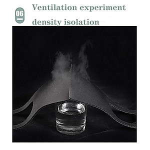 KFIAQ Black Face Mask, Stretchy & Soft Fabric Face Covering, Washable Reusable Protective Cloth Face Masks, Fashion Unisex (10PC)