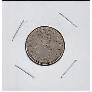 1883 No Mint Mark Liberty Head or"V" (1883-1913) Nickel Seller Choice Uncirculated
