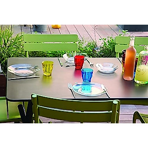 Duralex Picardie 25 Cl Glass Tumbler, 6 Count (Pack of 1), Multicolor