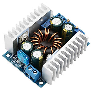 DC Boost Converter, DC-DC Step Up Converter Board 10-32V to 12-60V Voltage Regulator Booster Module Adjustable Voltage Step Up Power Supply Module
