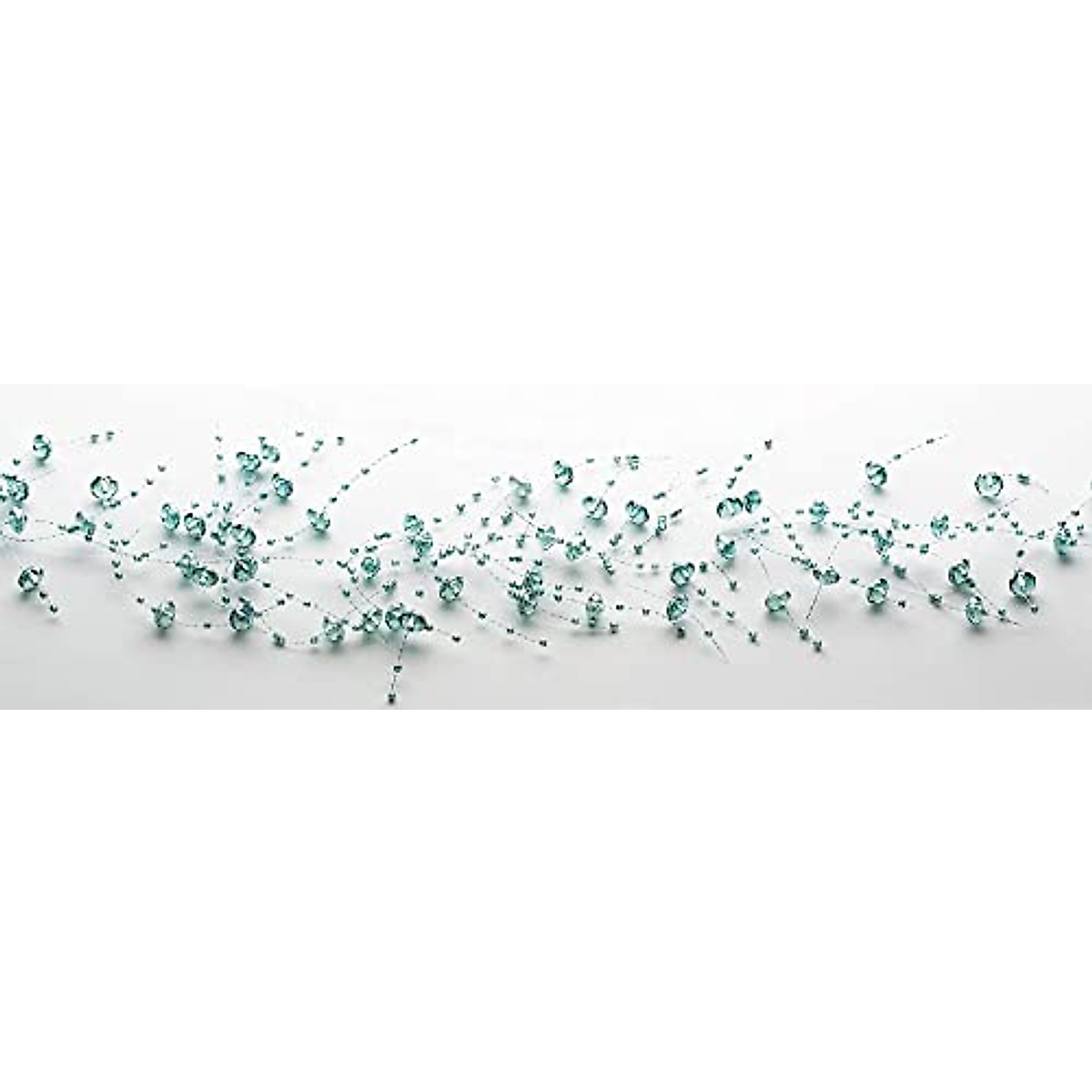 Beaded Garland (Iridescent Aqua)