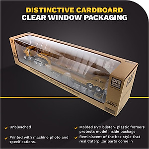 1:50 Caterpillar CT660 Day Cab Tractor with XL120 Low-Profile HDG Trailer - Core Classics Series - 85503C