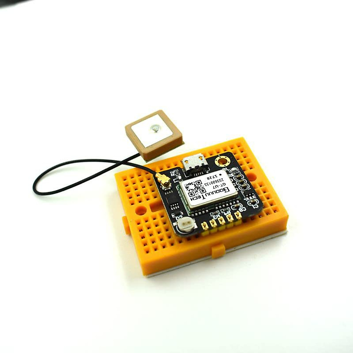 GPS Module Receiver,Navigation Satellite Positioning NEO-6M (Arduino GPS, Drone Microcontroller, GPS Receiver) Compatible with 51 Microcontroller STM32 Arduino UNO R3 with Antenna High Sensitivity