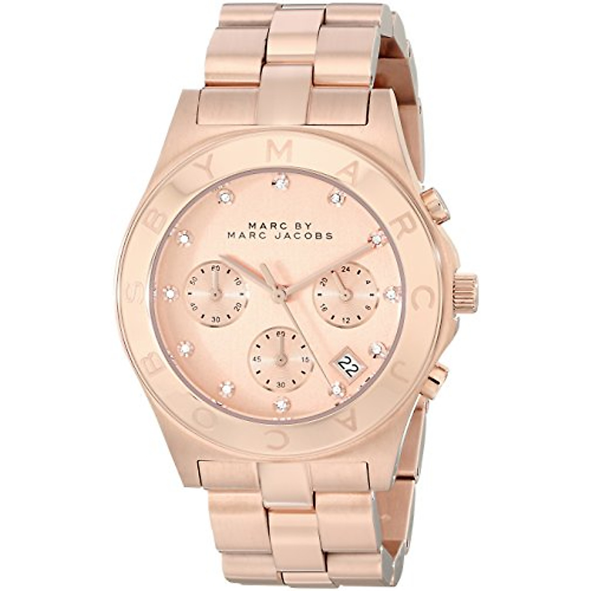 Marc by Marc Jacobs Women's MBM3102 Blade Rose Gold Watch