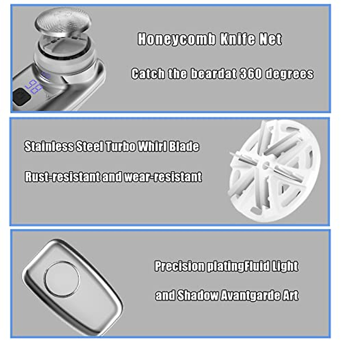 Mini Shaver Portable Electric Shaver,Electric Razor for Men,Mini-Shave Pocket Portable Shavers,USB Rechargeable Waterproof Shaver Wet and Dry Use Suitable for Home,Car,Travel Gift for Father Husband