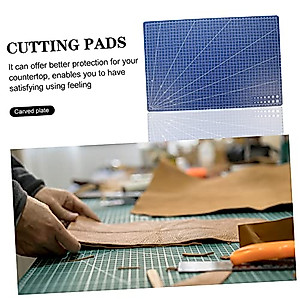 Didiseaon Cutting Mat Quilting Cutting Mats Double-sided Cutting Pads Cutting Mat 24 x 36 Rotary Cutter and Mat Cutting Board Pp Cutting Pads Craft Cutting Mat Double Sided Blue Pp A3 Table
