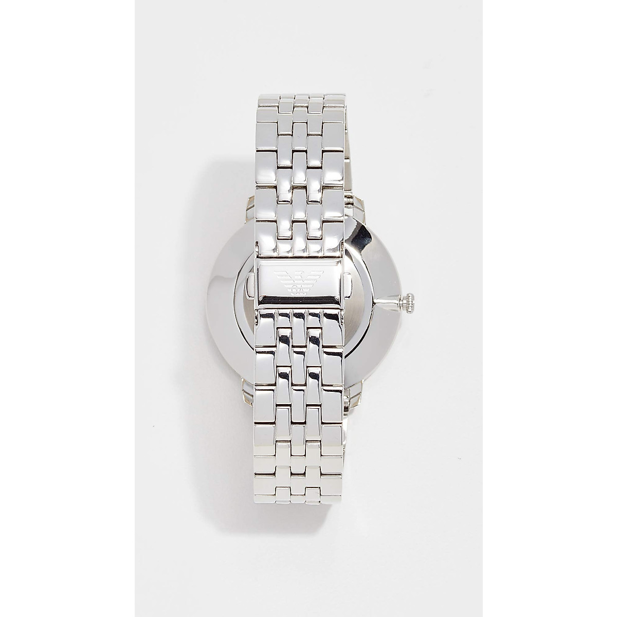 Emporio Armani Men's AR11161 Modern Slim Analog Display Quartz Silver Watch