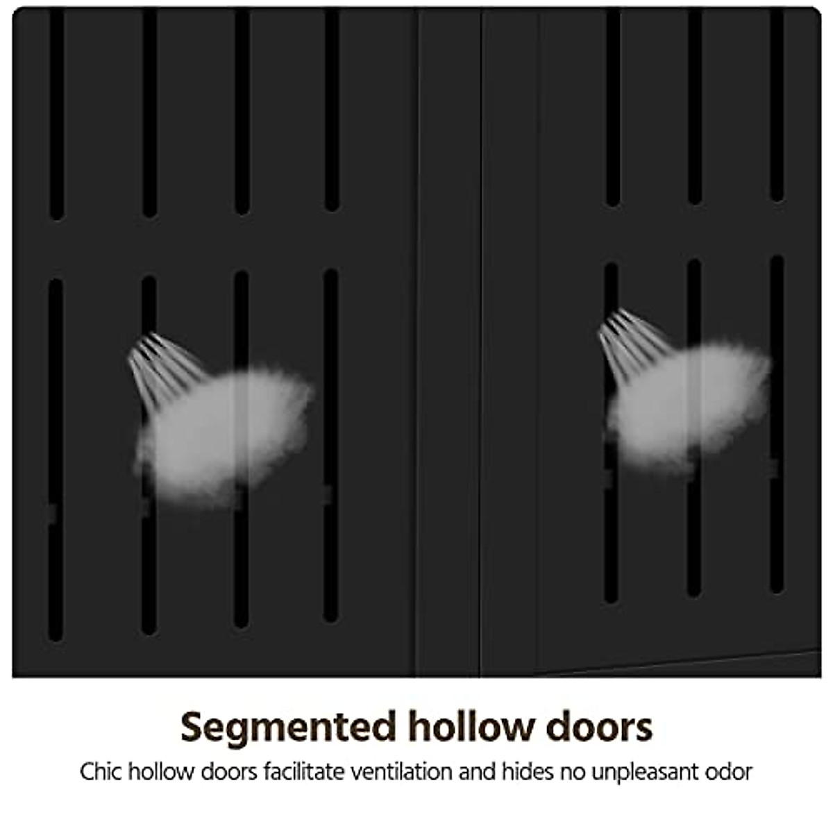 Yaheetech Shoe Cabinet Freestanding Shoe Rack with Adjustable Shelf 1 Drawer Floor Shoe Storage Organizer for Entryway Living Room, Balcony,Black