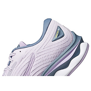 Mizuno Women's Wave Sky 6 Running Shoe, Pastel Lilac/White, 8
