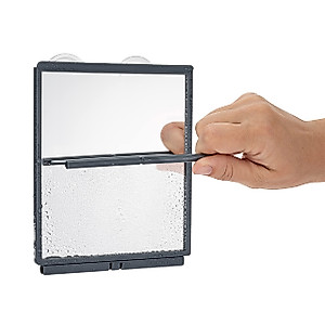 ToiletTree Products Fogless Shower Bathroom Mirror with Squeegee and Travel Bag