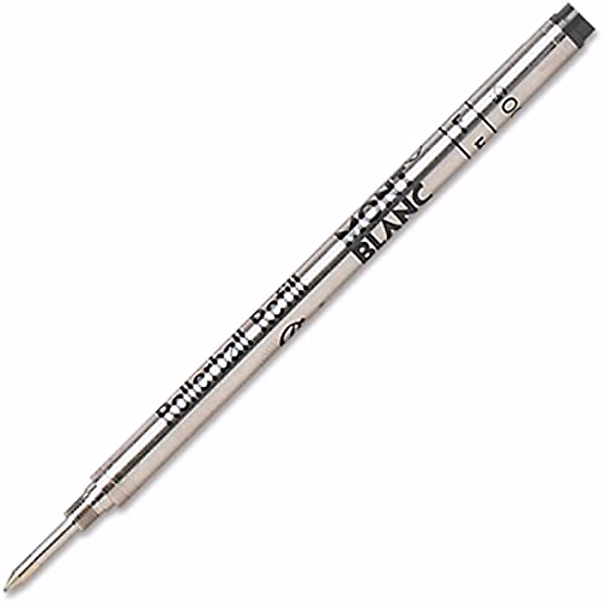 Mont Blanc Refills, Rollerball, Fine Point, Black, Pack Of 2