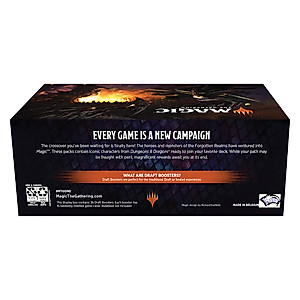 Magic: The Gathering Adventures in the Forgotten Realms Draft Booster Box | 36 Packs (540 Magic Cards)