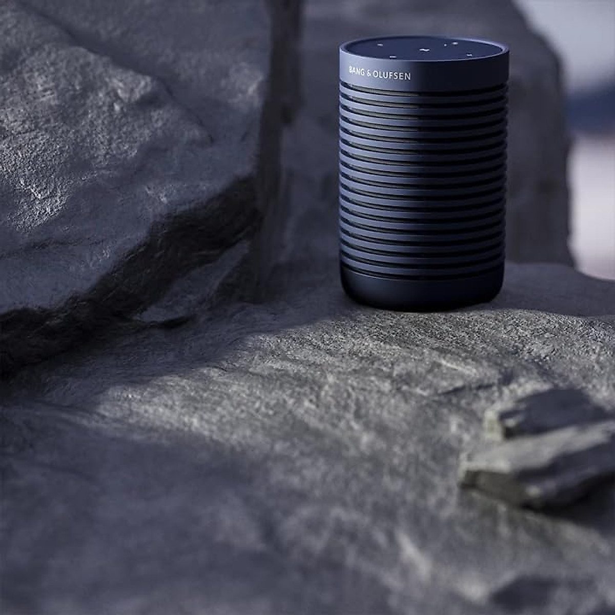 Bang & Olufsen Beosound Explore - Wireless Portable Outdoor Bluetooth speaker, IP 67 Dustproof and Waterproof, Navy