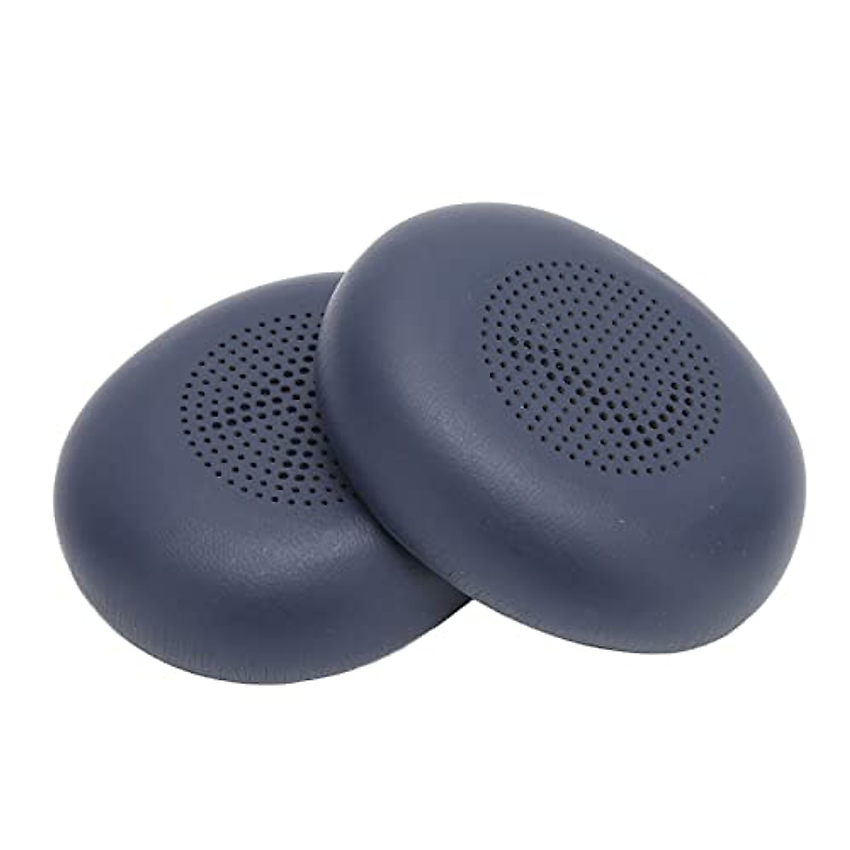 Hilitand Replacement Earpads Cushions for Jabra Elite 45h, Ear Cushion Cover Soft Protein Leather Foam Ear Pads for Evolve2 65 (65MS 65UC USB) On-Ear Wireless Headset(Dark Blue)