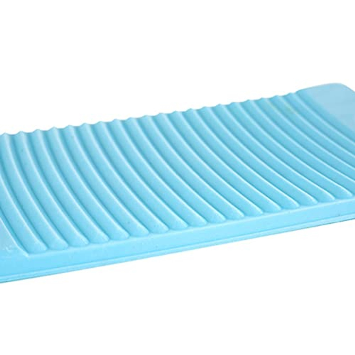 Cabilock Old School Washing Board Portable Non Washboard Plastic Hand Washing Board Underwear Washboard Mini Laundry Wash Board Clothes Washing Tool for Home Household (Blue) Manual Clothes Washer