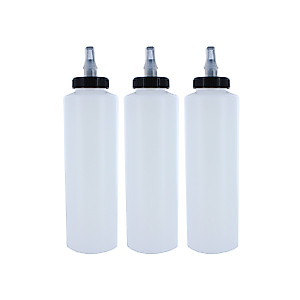 Meguiar's D9916 Dispenser Bottle, 16 ounce Capacity, 3 Pack