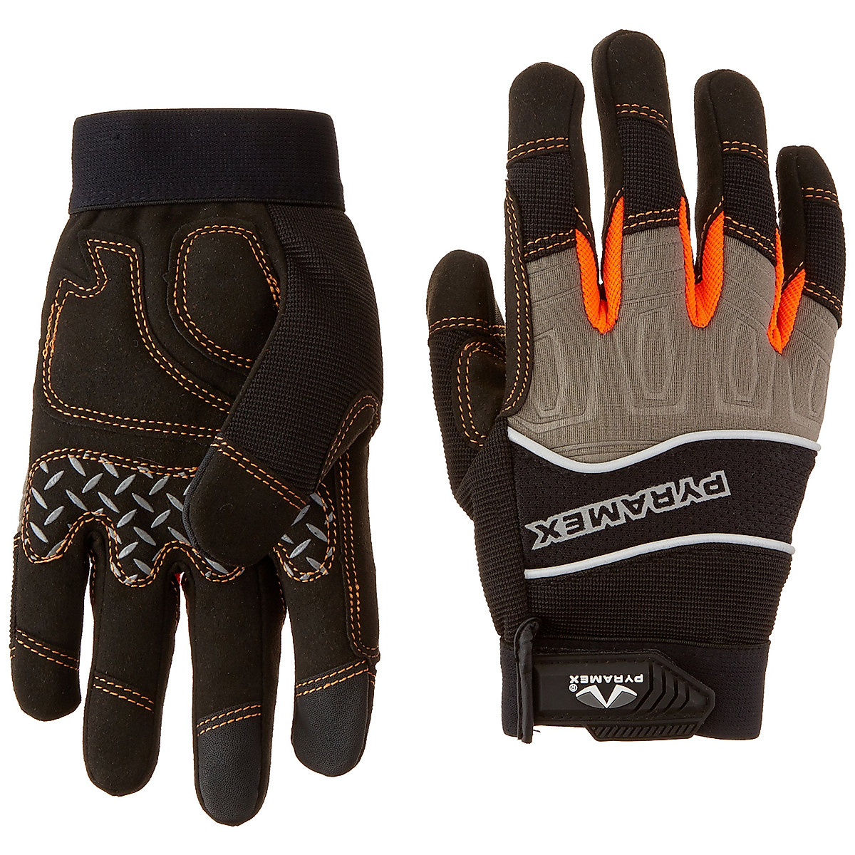 PYRAMEX GL102M Touchscreen-Compatible Medium Duty Work Gloves