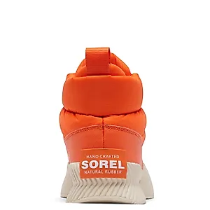 Sorel Women's Out 'N About Puffy Zip Waterproof Boot - Heatwave, Fawn - Size 8.5