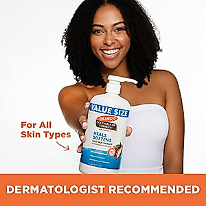 Palmer's Cocoa Butter Formula Daily Skin Therapy Body Lotion, Pump Bottle, 33.8 Ounces (Pack of 2)