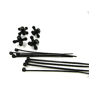 Bowjax 1034 Ultra I Dampener-Pack of 4 (Black)