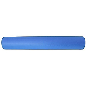 Sol Living High-Density Foam Roller - for Muscular Relaxation, Workouts & Physical Therapy - Stretch, Massage and Relieve Tension in Muscles - Firm & Durable - Blue, 36" x 6"