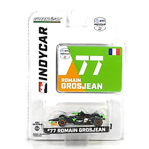 Greenlight 11598 2024 NTT IndyCar Series - #77 Romain Grosjean/Juncos Hollinger Racing 1:64 Scale Indy 500 Diecast
