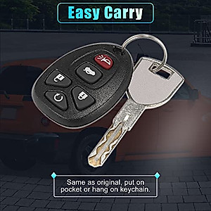 X AUTOHAUX 315MHz KOBGT04A Keyless Entry Remote Car Key Fob for Chevy Malibu 2004-2012 for Pontiac G6 05-10 G5 07-09 Grand Prix 05-08 for Buick LaCrosse 05-09 22733524 5 Buttons
