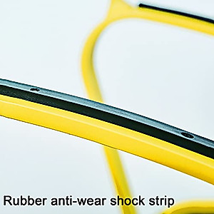 Lounge Chair, Patio Lounge Chairs Upholstered Rocking Chair, Rubber Wood Frame Rocker Chair with Detachable Cushion, PP Cotton Padded Seat for Living Room Balcony, Support 150KG Durable (Color : A) (