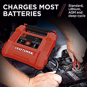 CRAFTSMAN CMXCESM258 12A 6V/12V Automotive Battery Charger