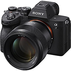 Sony a7 IV Full Frame Mirrorless Camera Body with 2 Lens Kit FE 85mm F1.8 + 28-70mm F3.5-5.6 ILCE-7M4K/B + SEL85F18 Bundle w/Deco Gear Backpack + Monopod + Extra Battery, LED and Accessories