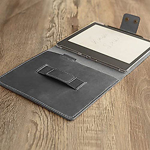 Personalized Leather Case for Kindle Scribe 10.2", Kindle Scribe Cover with Premium Pen Holder, Amazon Ereader Cover - K01-SC