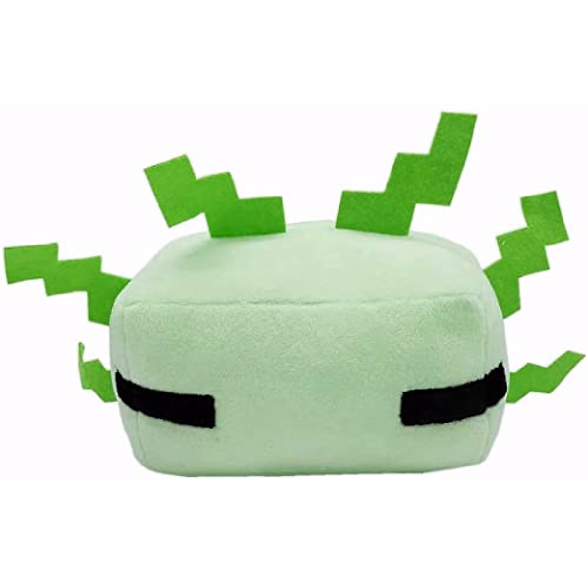 Yipeizi Axolot Plush Plush Stuffed Toy Soft Throw Pillow Decor for Video Game Fans, Perfect for Kids Birthday Party, Halloween, Christmas, Games, Kids Student Gifts (Green)