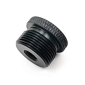 Donuts Mic Stand Adapter 5/8 to 1/4 and 5/8 to 3/8 Adapter Combo Pack Mic Thread Screw Adapter Microphone Stand Adapter to Tripod Adapter,Black