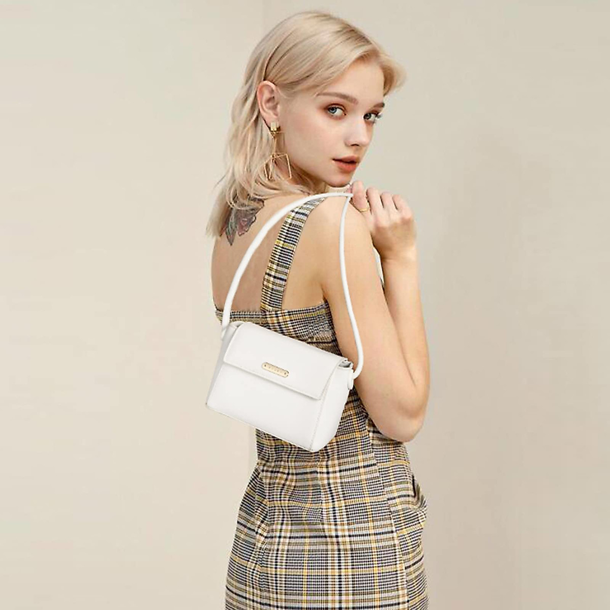 CLUCI Small Crossbody Purses for Women Leather Travel Vacation Cellphone Ladies Fashion Shoulder Bags