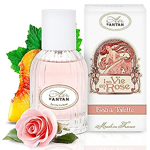 Un Air d'Antan Rose Perfume for Women - Rose Perfume Travel Size Perfume for Women - Premium Women's Fragrances & Womens Perfume - French Gift Idea - Perfumes for Women - Eau de Parfum Women
