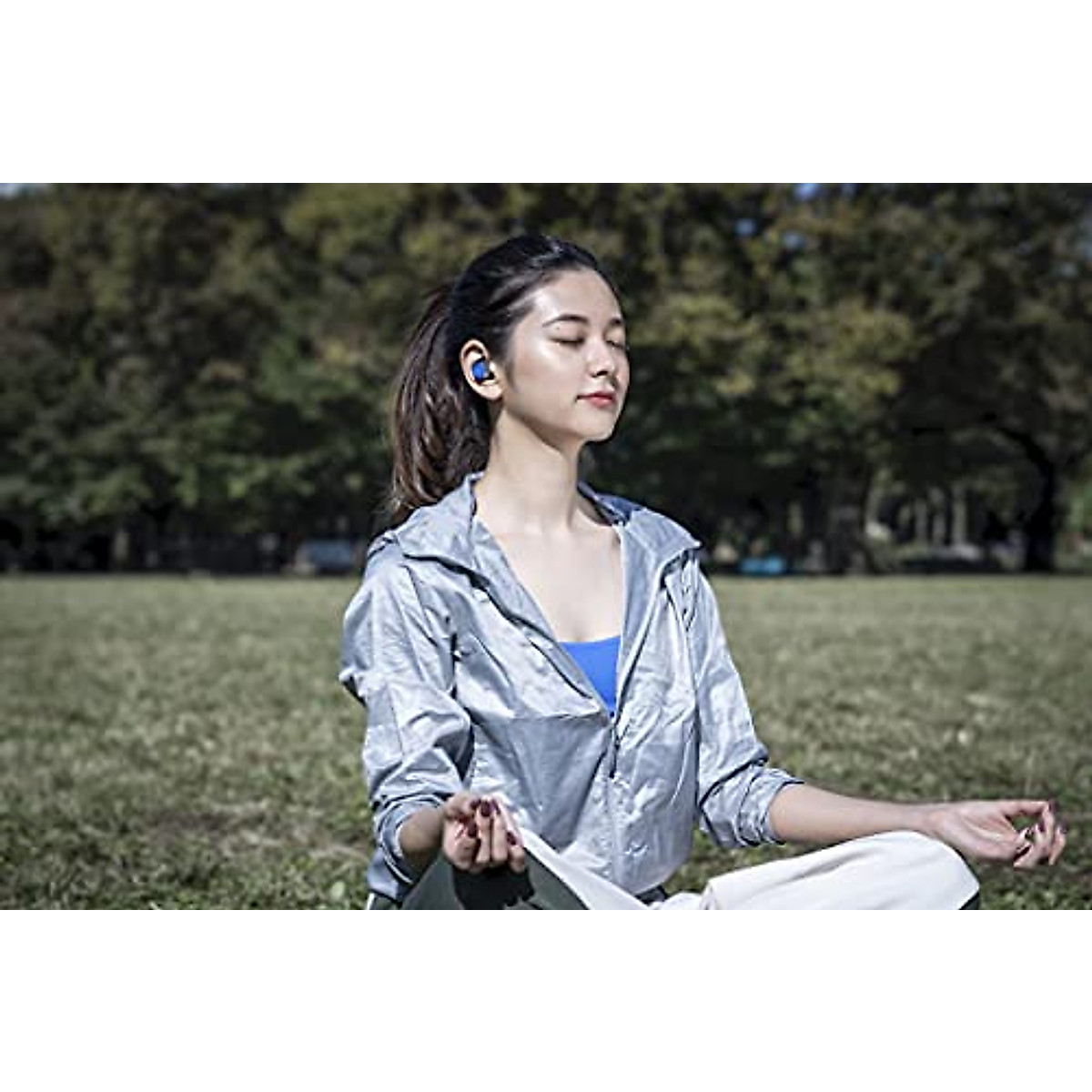 JBL REFLECT FLOW - True Wireless Earbuds, bluetooth sport headphones with microphone, Waterproof, up to 30 hours battery, charging case and quick charge (Blue)